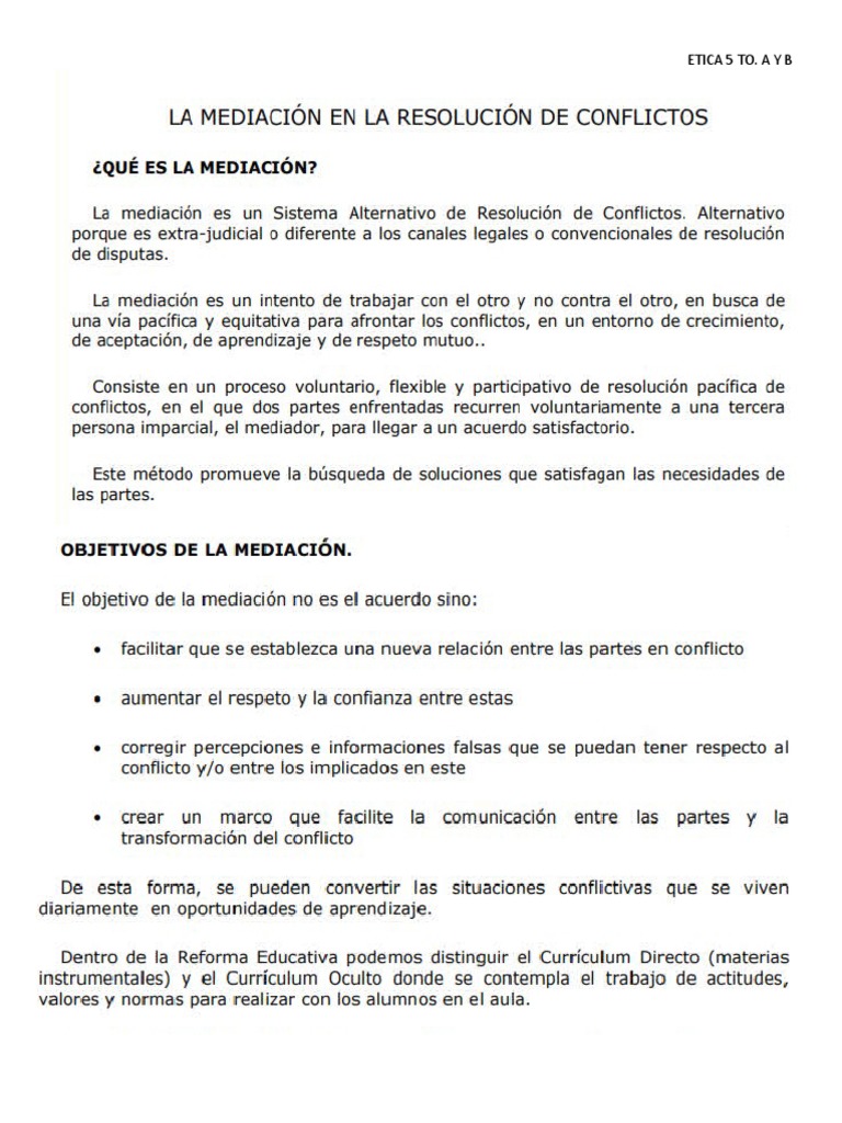 Guia de Conflicto 5.to | PDF | Crecimiento personal y profesional