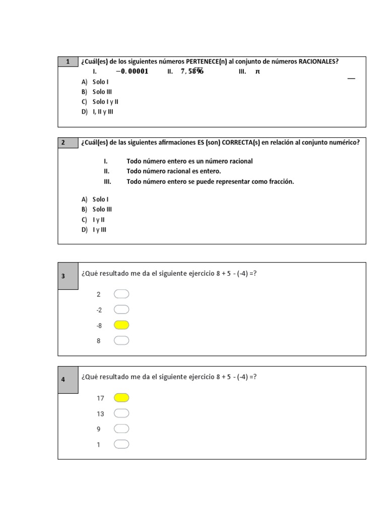 MATEMATICAS CICLO IV OCTAVO | PDF | División (Matemáticas) | Números