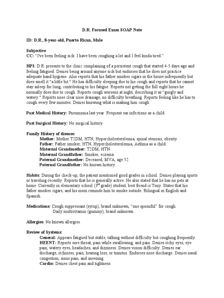 Danny Rivera SOAP | PDF