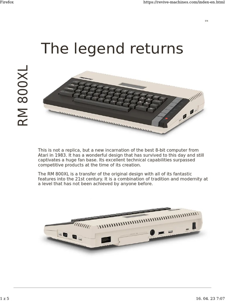 Revive Machines | PDF