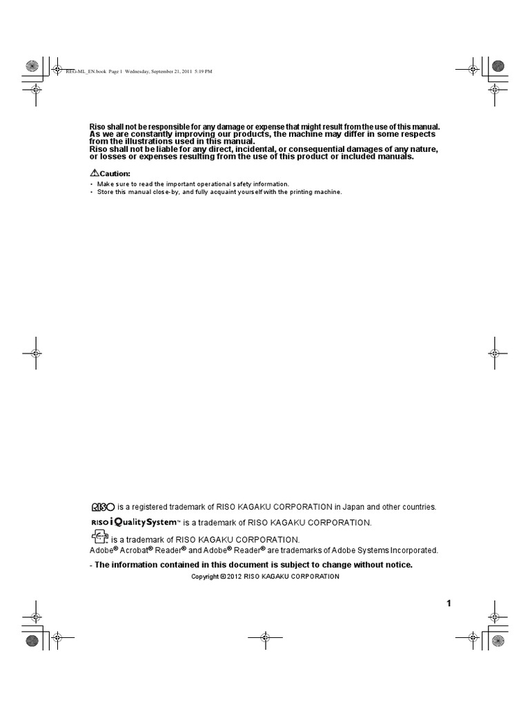 Caution | PDF | Printer (Computing) | Usb