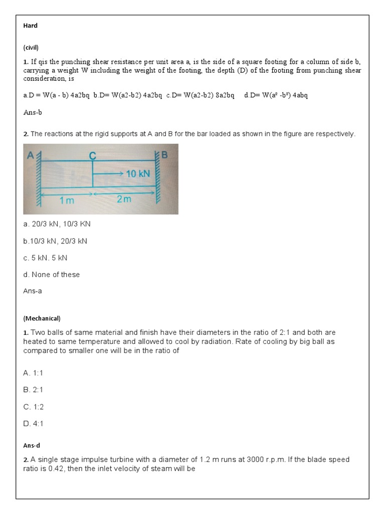 Engineering Concepts and Problem Solutions | PDF