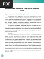 Contoh Naskah Podcast | PDF