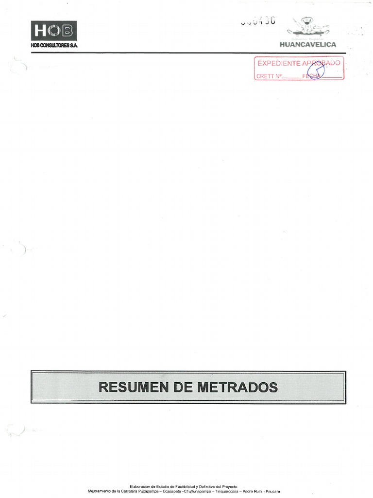 METRADOS | PDF