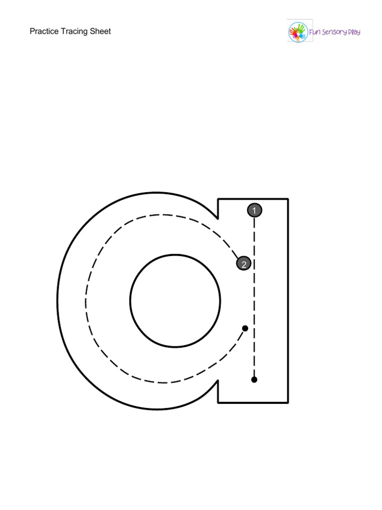 Number Tracing Practice Sheets | PDF