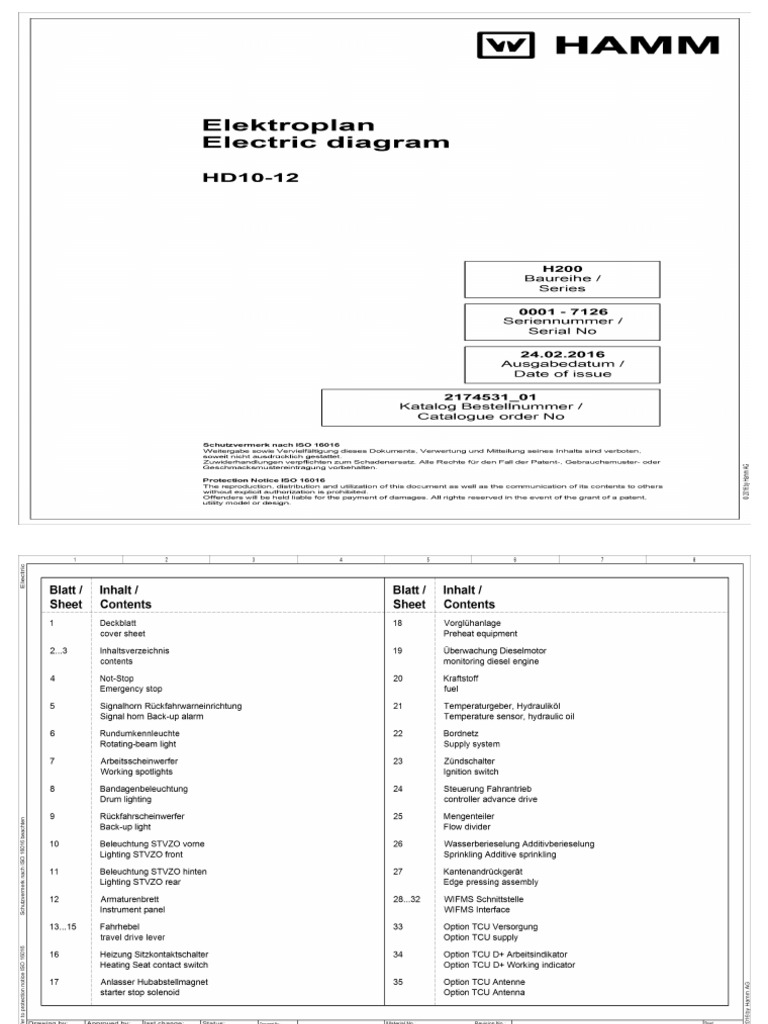 Schematic - ELECTRIC DIAGRAM (SN 1-7126) | PDF