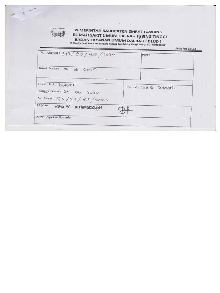 Pengajuan Klaim Penggantian Biaya Pelayanan Pasien Pdf