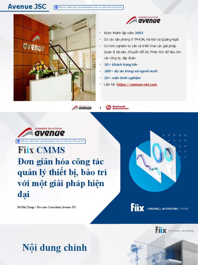 FIIX - Quick Overview - VI | PDF