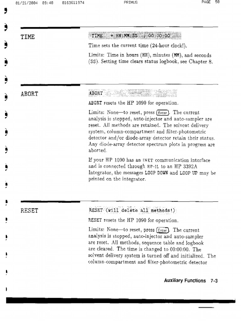 HP1090 System Diag | PDF | Equipment