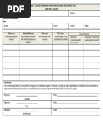 Ippd Form 1 - Teacher's Individual Plan For Professional Development-Deped-tambayan-ph-template ...
