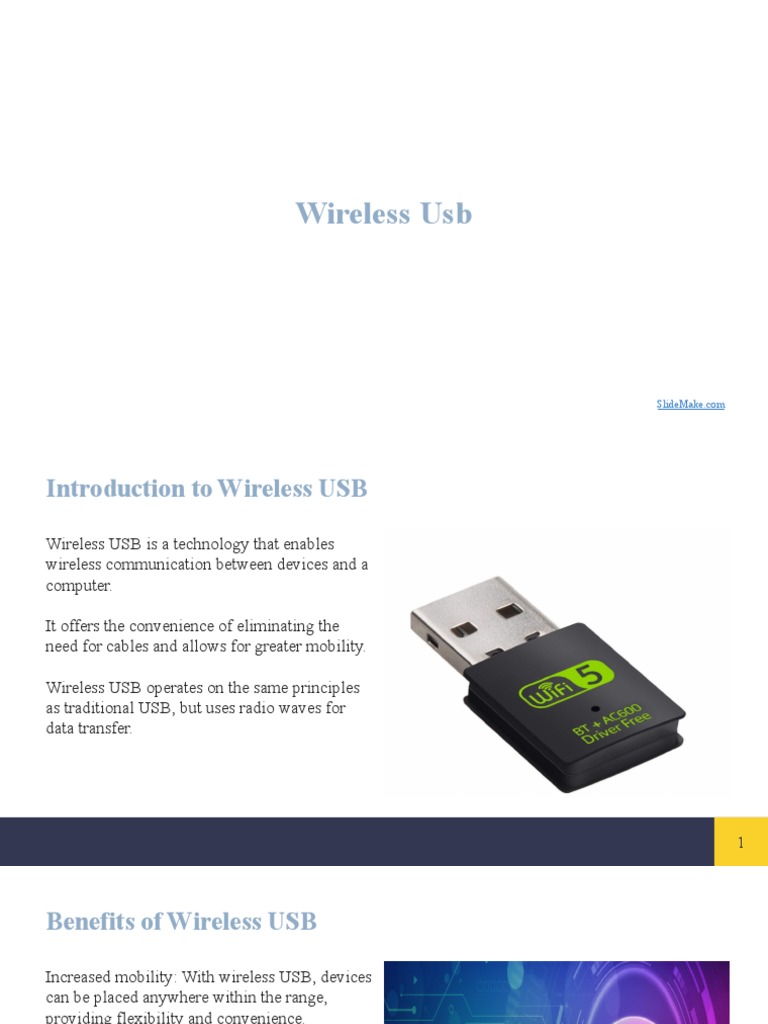 Wireless Usb | PDF | Usb | Wi Fi