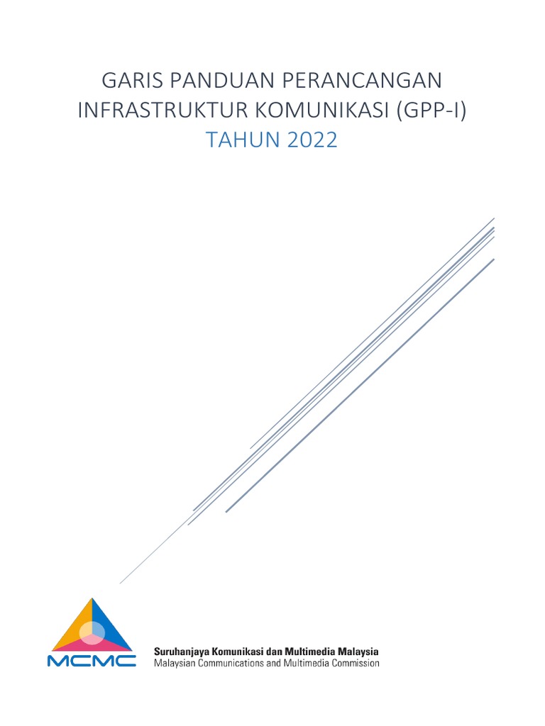 Garis Panduan Perancangan Infrastruktur Komunikasi Tahun 2022 GPP I 2022 | PDF