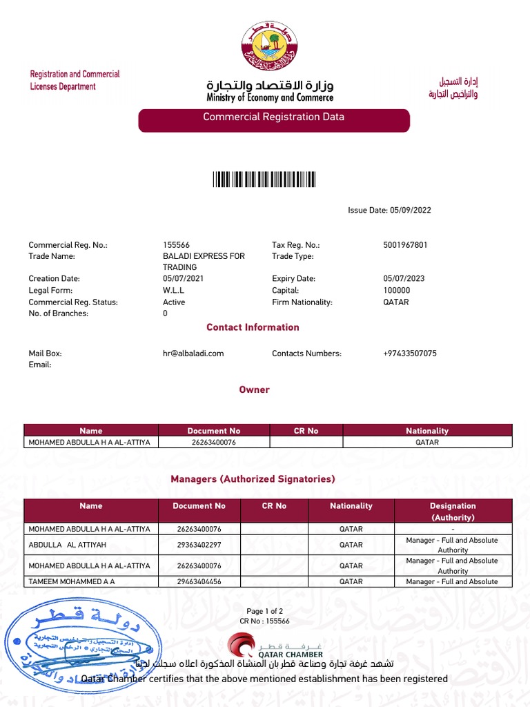 Baladi Express CR English | PDF | Food And Drink | Foods