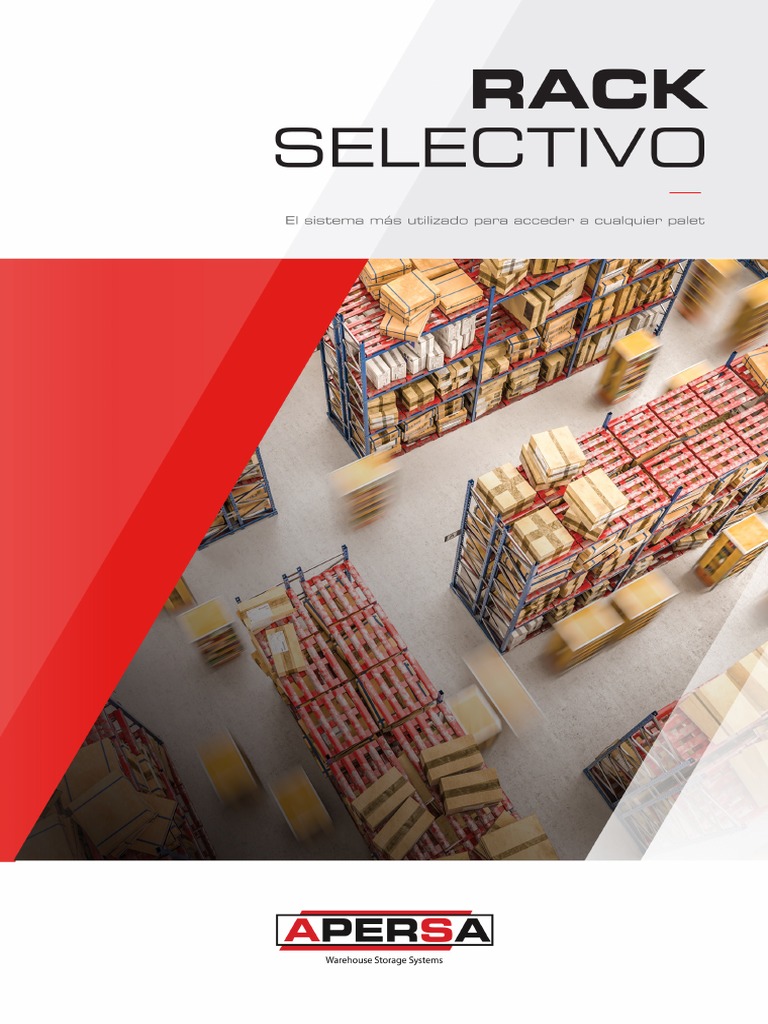 Rack Selectivo 2020 v2 | PDF | Diseño | Máquina elevadora