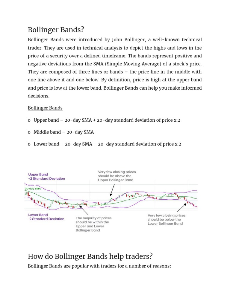 Bollinger Bands | PDF | Technical Analysis | Financial Economics Bollinger Bands | PDF | Technical Analysis | Financial Economics