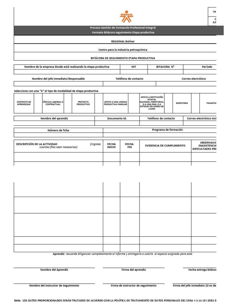 Bitácora de Actividades en Excel | PDF