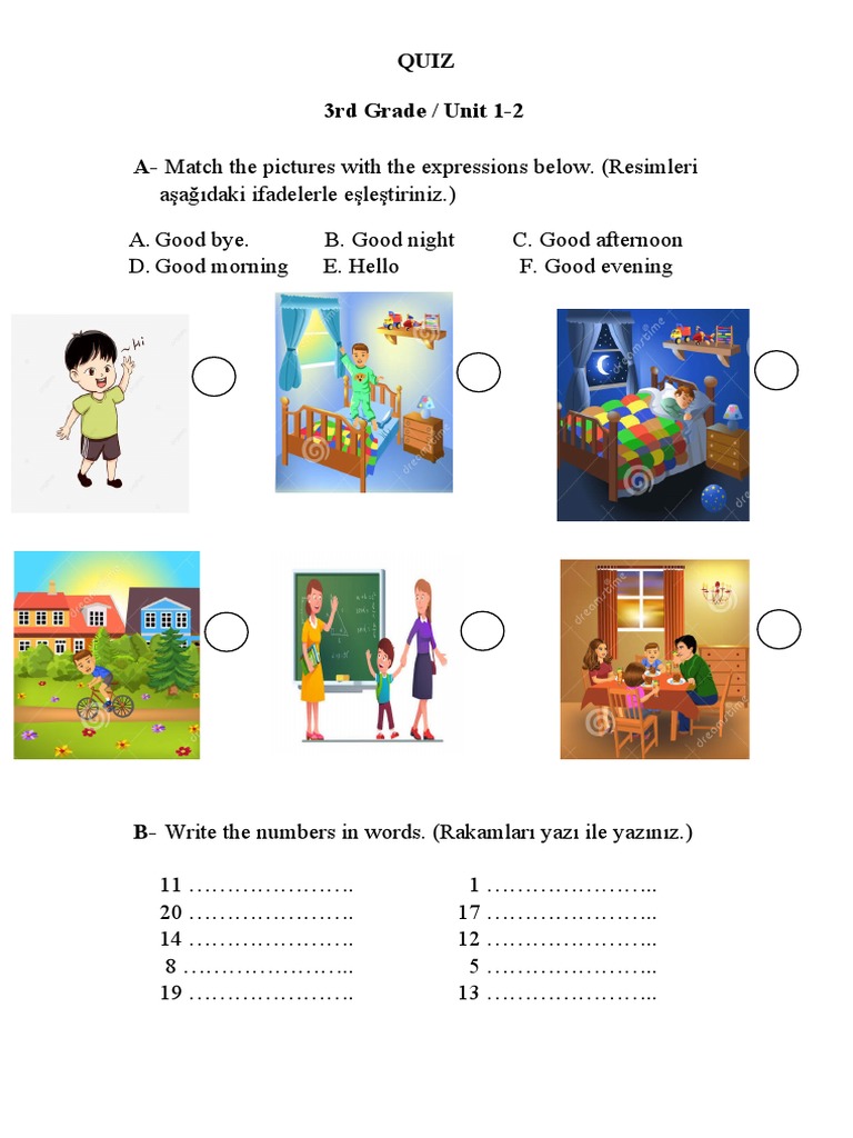 3rd Grade 1st And 2nd Unit Pdf