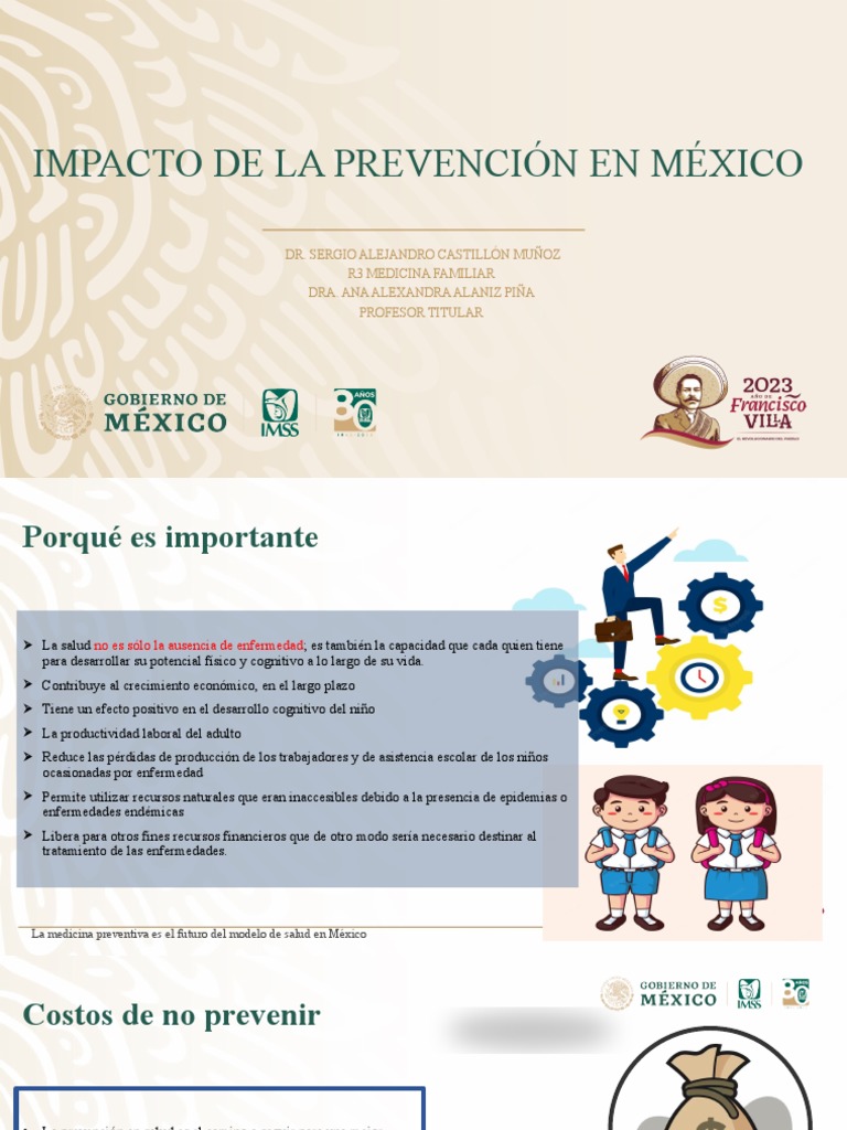 Prevención y Salud en México: Un Futuro Sostenible | PDF | Asistencia ...