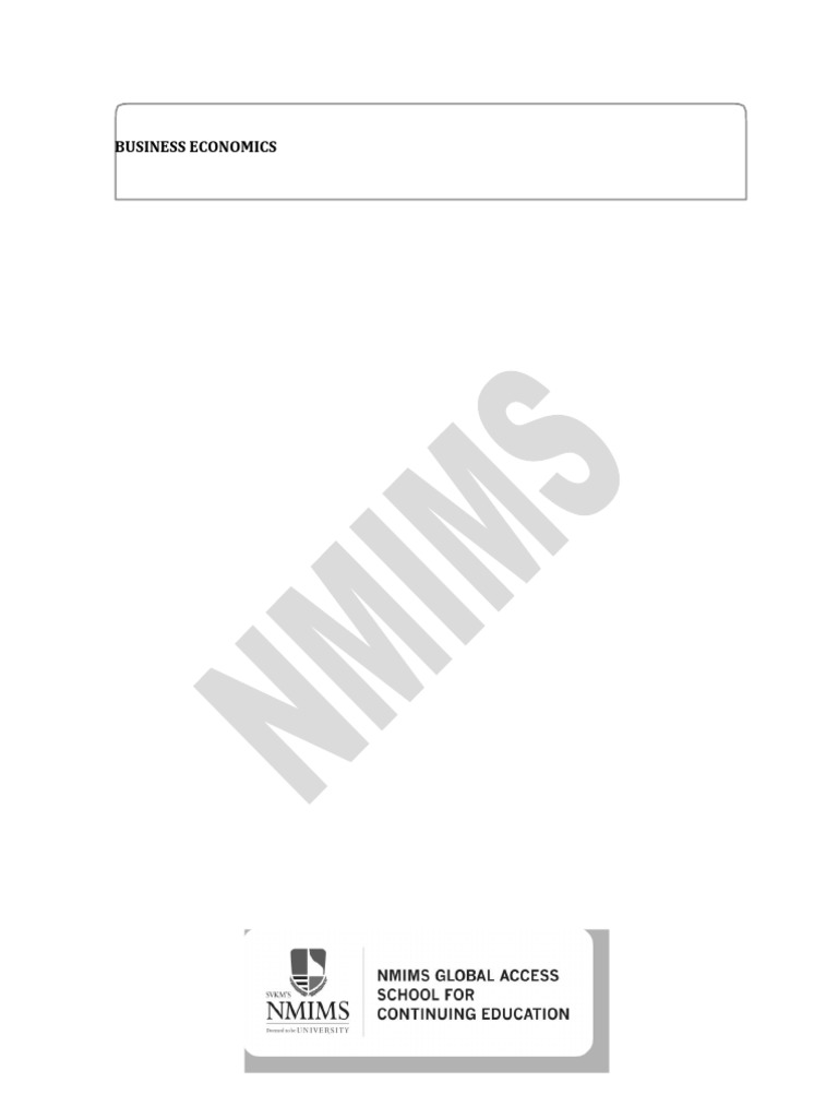 Business Economics Book Pdf Economics Supply Economics