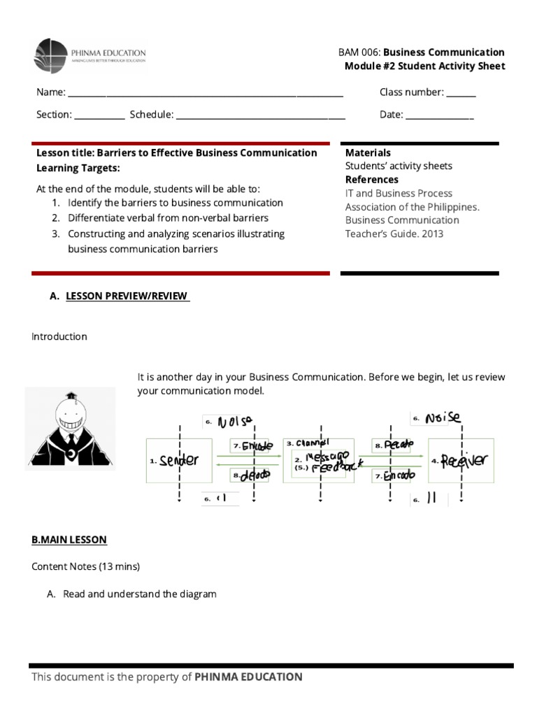 Bam 006 Sas 2 | PDF | Communication | Nonverbal Communication
