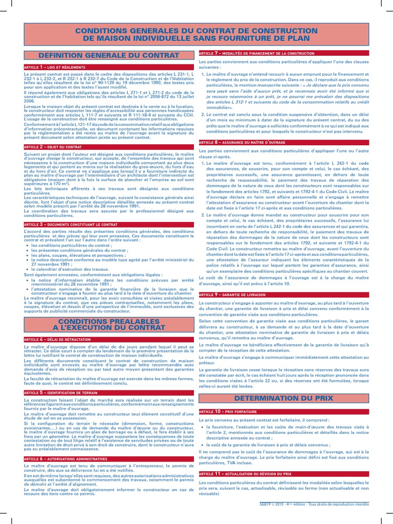 CCMI Sans Founiture - CGV | PDF