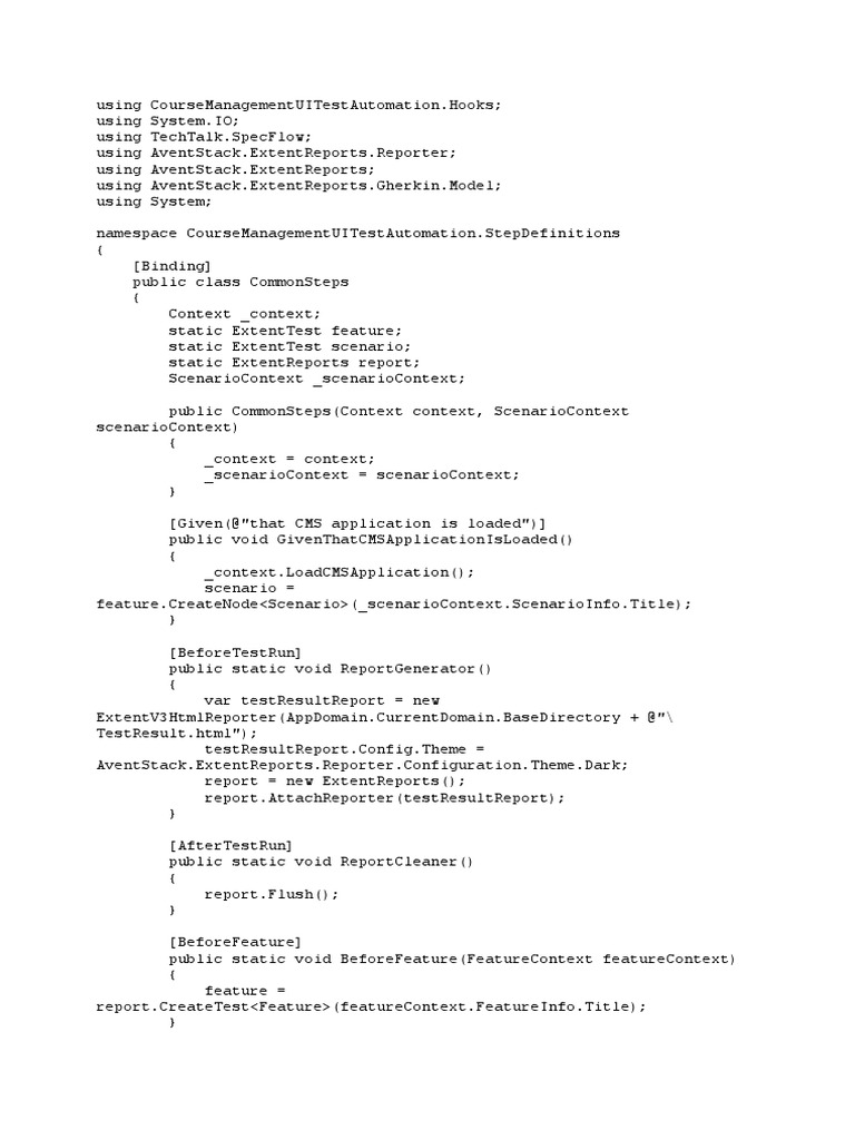 CommonSteps Cs | PDF | Software Engineering | Systems Engineering
