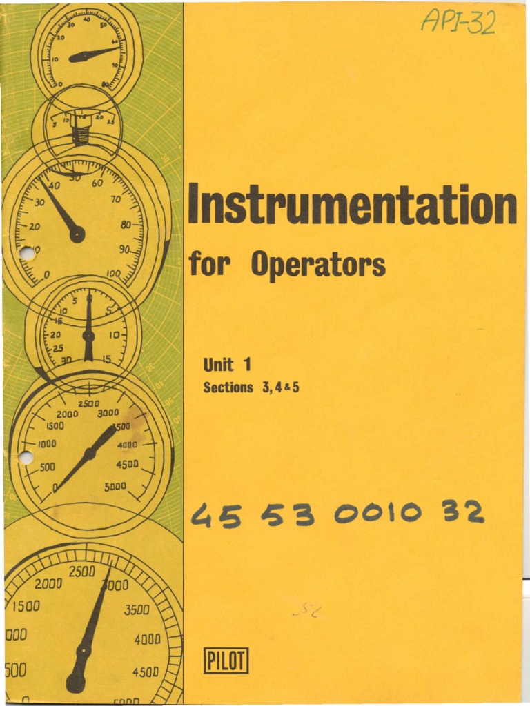 API 32 Instrumentation For Operators (U 1) (S 3 4 5) | PDF