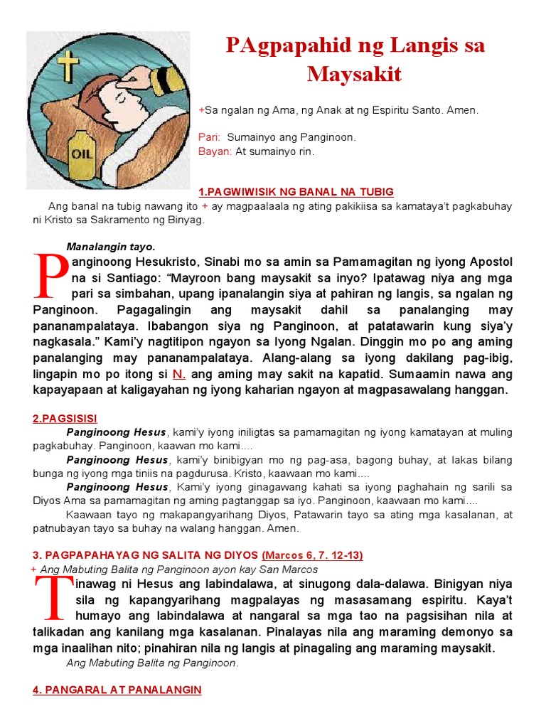 Pagpapahid NG Langis | PDF Pagpapahid NG Langis | PDF