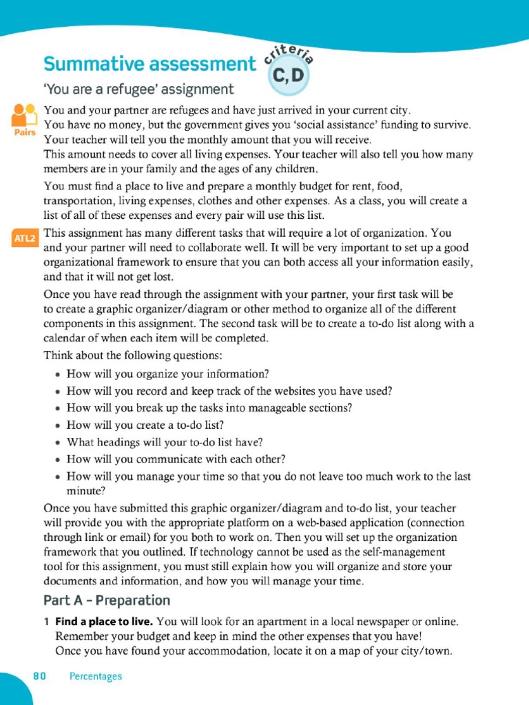 MYP Mathematics 1 - Unit 2 | PDF