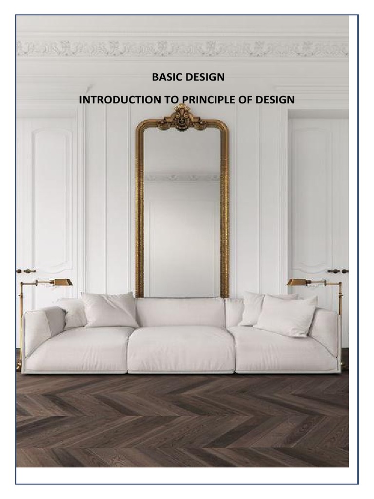 Introduction To Principle of Design | PDF | Design | Interior Design