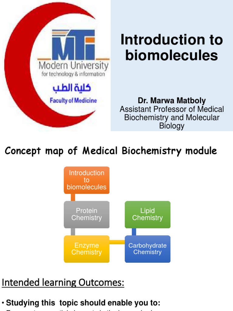 Biomolecules+Intro To Amino Acid MTI 2021 | PDF | Amino Acid | Biochemistry