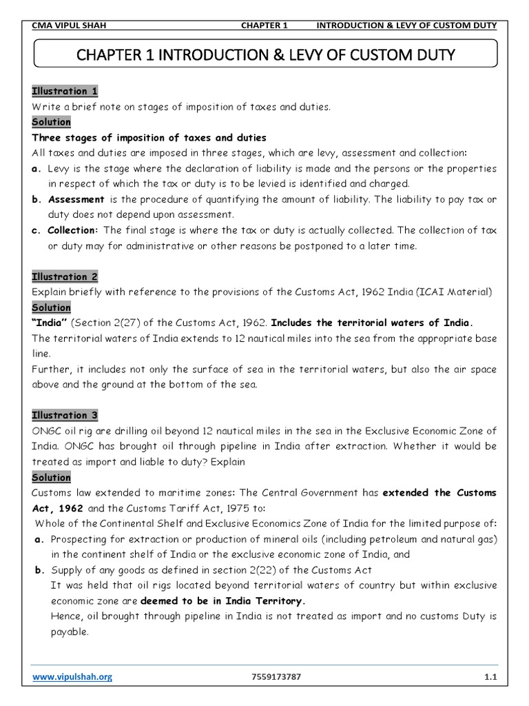 Test 2 Importation and Exportation Procedure | PDF | Taxes | Customs