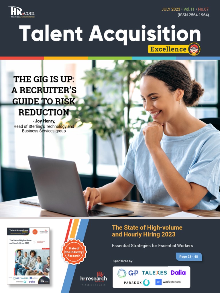 Talent Acquisition Excellence July 2023 | PDF | Recruitment | Employment
