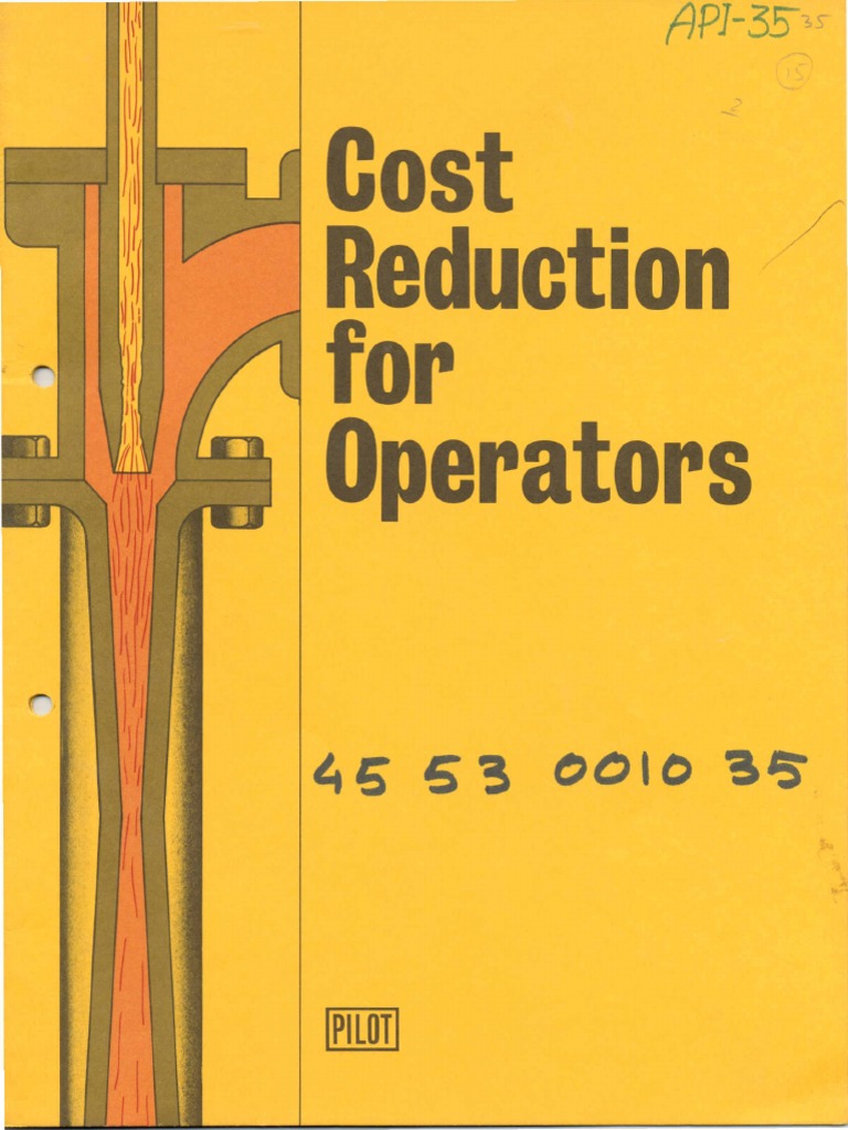 API-35-Cost Reduction For Operators | PDF