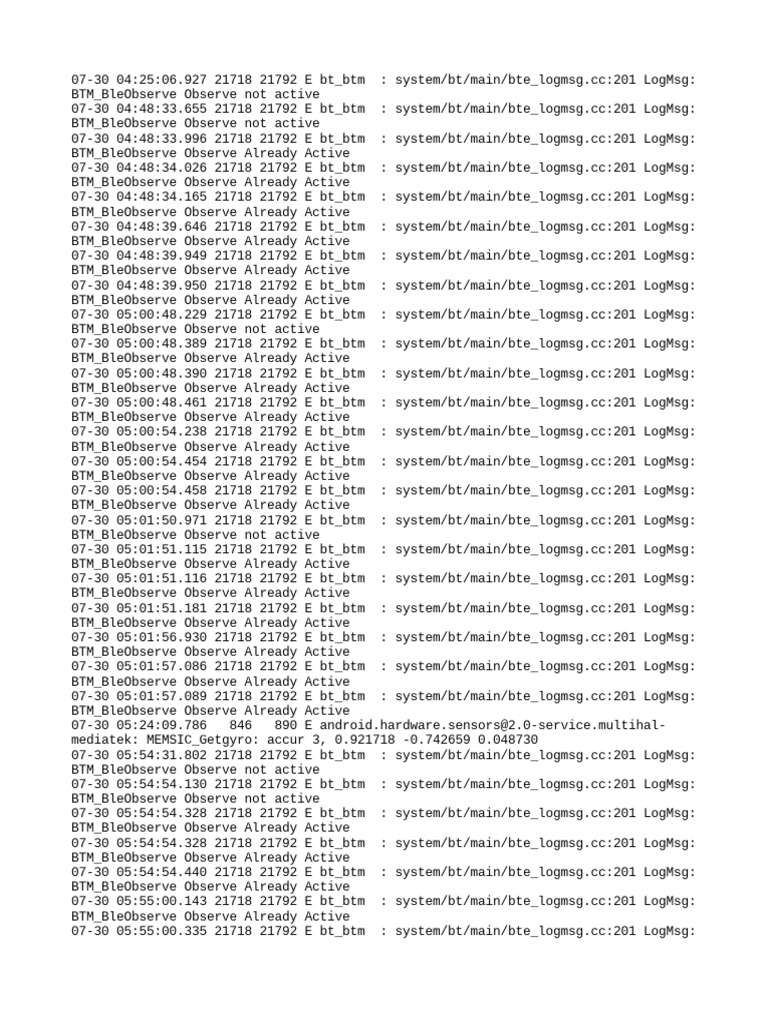 Log 1 | PDF | Codec | Computer File Formats