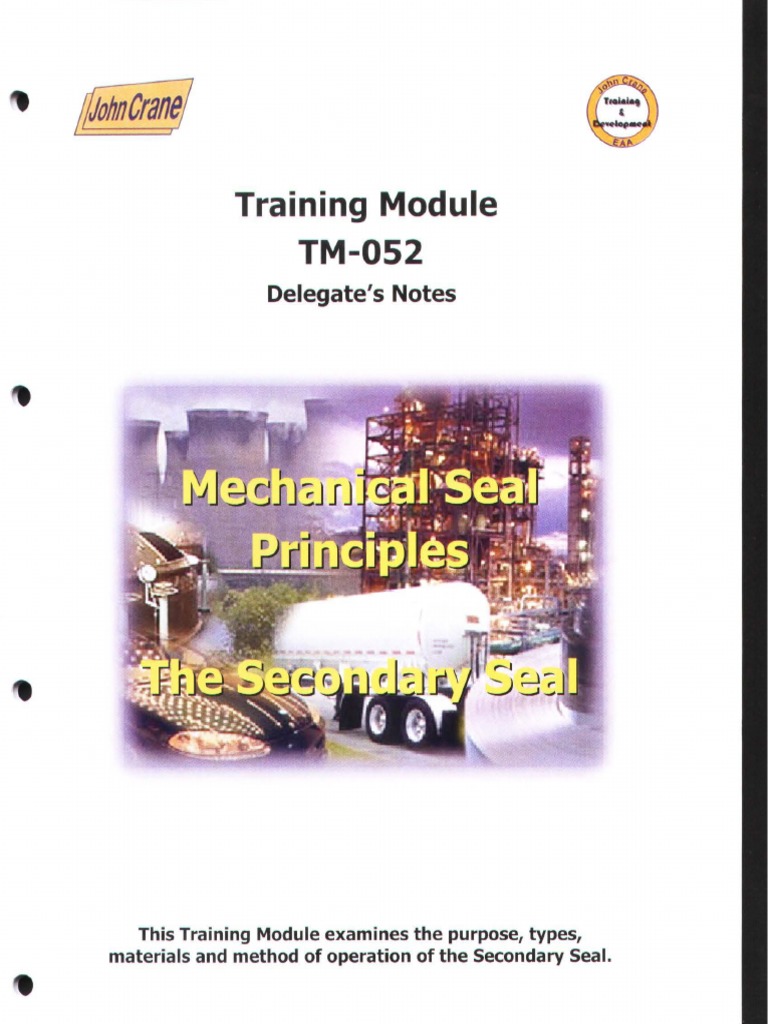 Secondary Seal | PDF