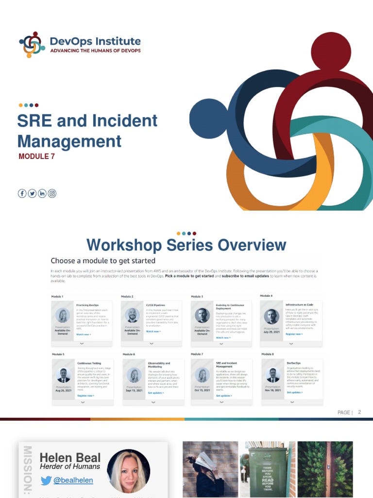 SRE and Incident Management | PDF