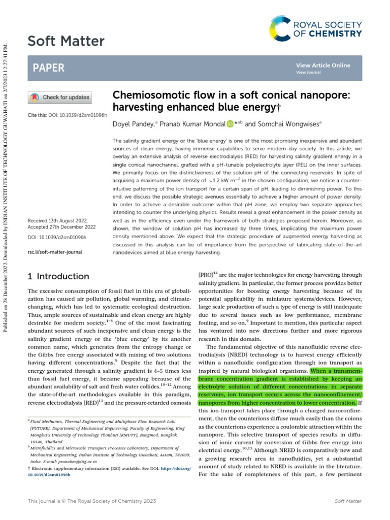 Doyel Pandey | PDF | Ph | Electrolyte