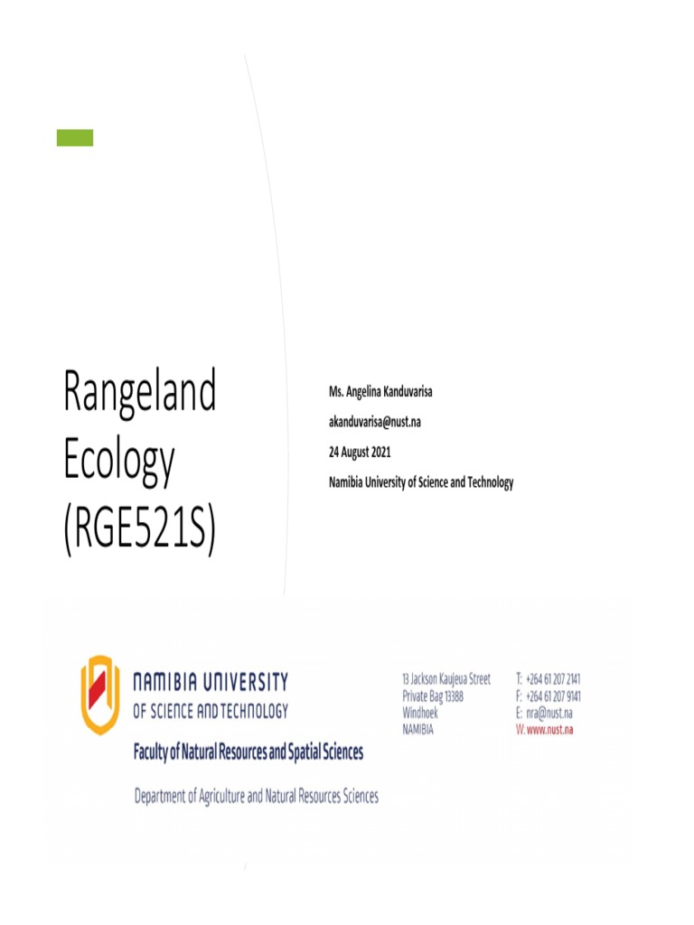 Rangeland Ecology | Download Free PDF | Perennial Plant | Trees
