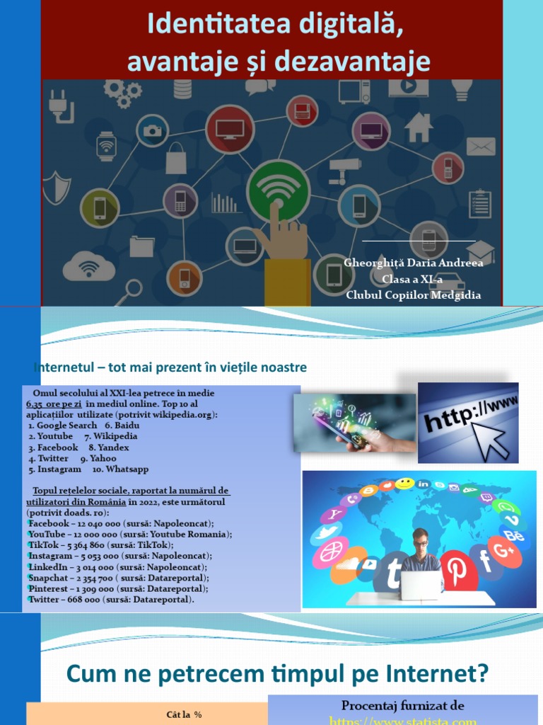 Identitatea Digitala, Avantaje Si Dezavantaje | PDF