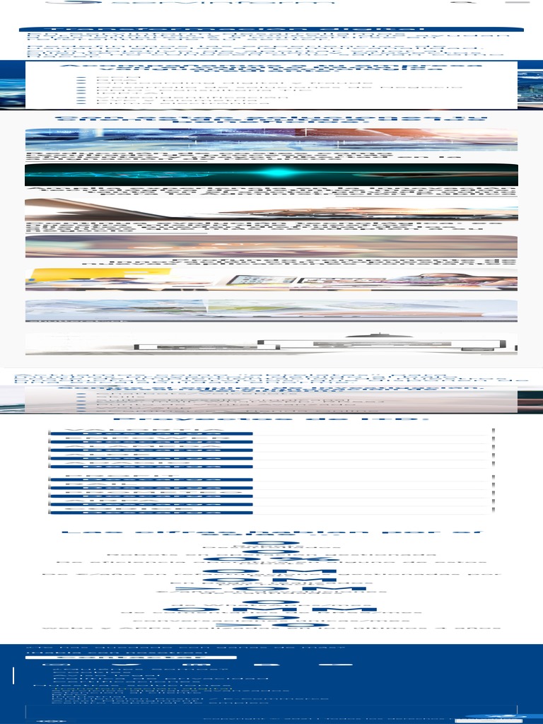 Transformación Digital - Servinform | PDF | Negocios económicos | Informática