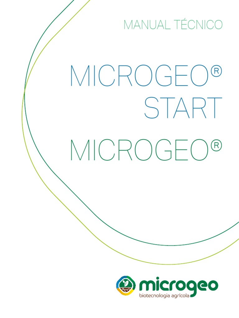 Manual Tecnico 2022 Microgeo 1 | PDF | Microrganismo | Composto