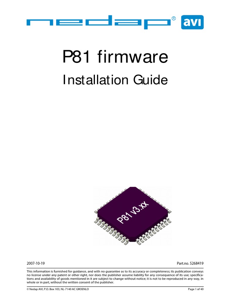P81 InstallGuide E | PDF | Ascii | Computer Data