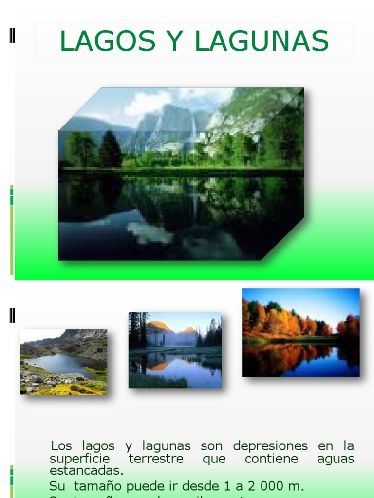 Características de Lagos y Lagunas | PDF | lago | Ecosistema