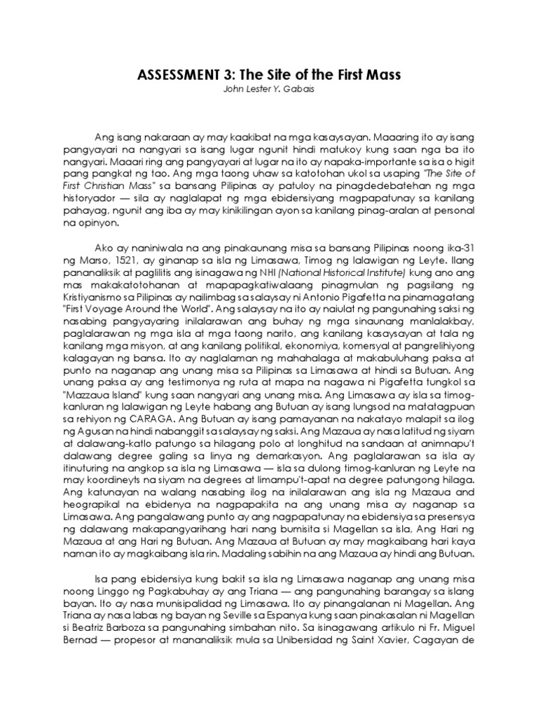 Assessment#3 Riph | PDF