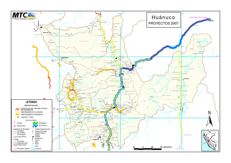 Mapa de Huanuco | PDF