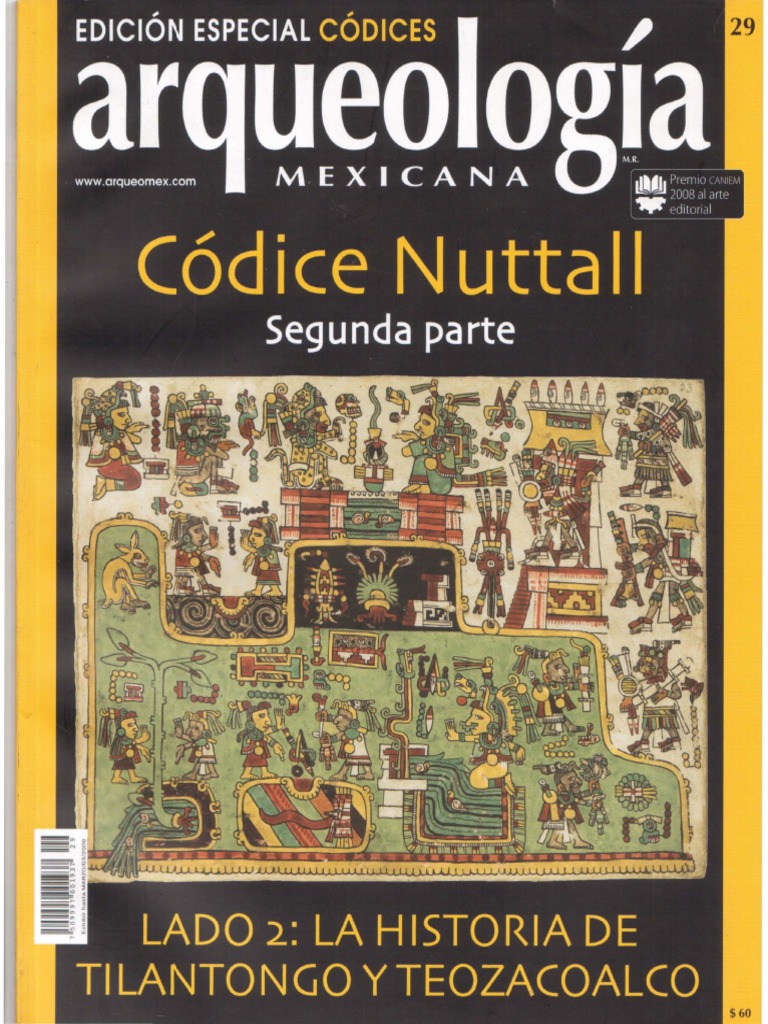 29 Códice Nuttall Lado 2 La Historia de Tilantongo y Teozacoalco Esp ...