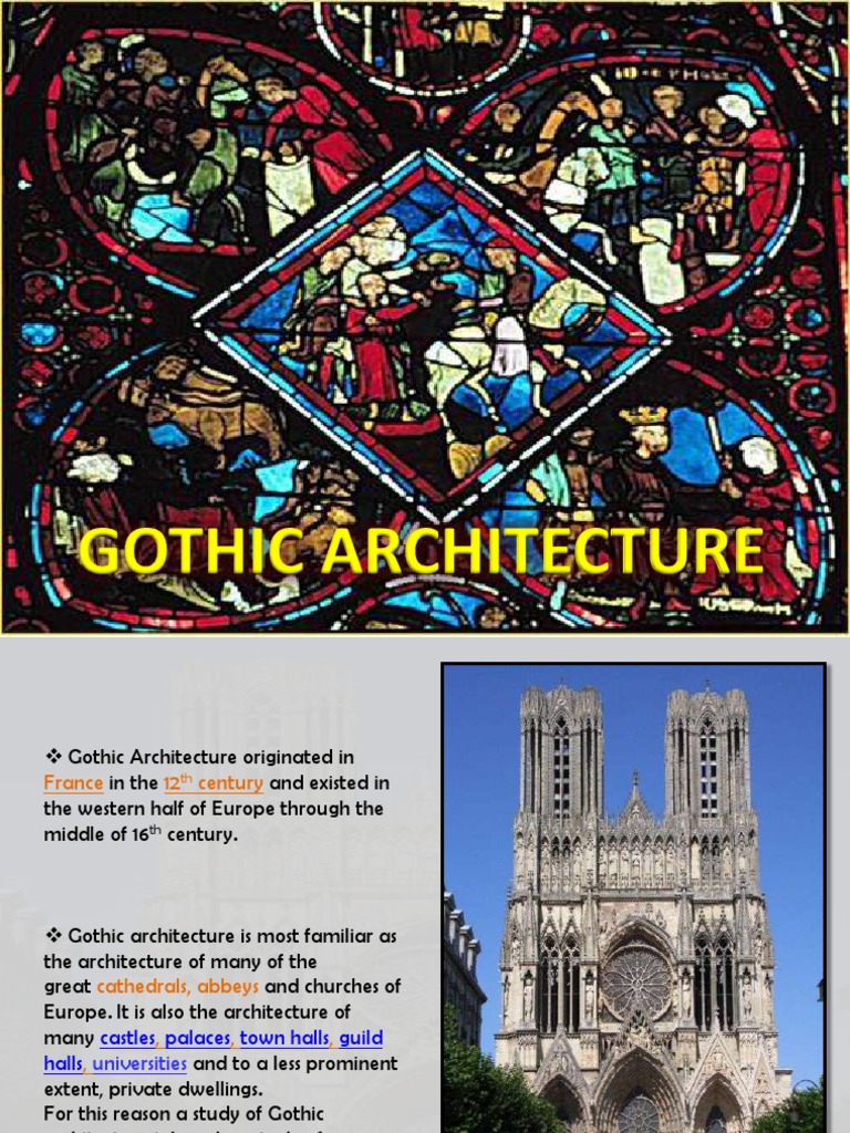 Gothicarchitecture | PDF | Gothic Architecture | Vault (Architecture)