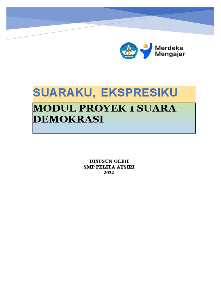 Modul Suara Demokrasi - SMP Pelita Atsiri | PDF | Karier & Perkembangan ...