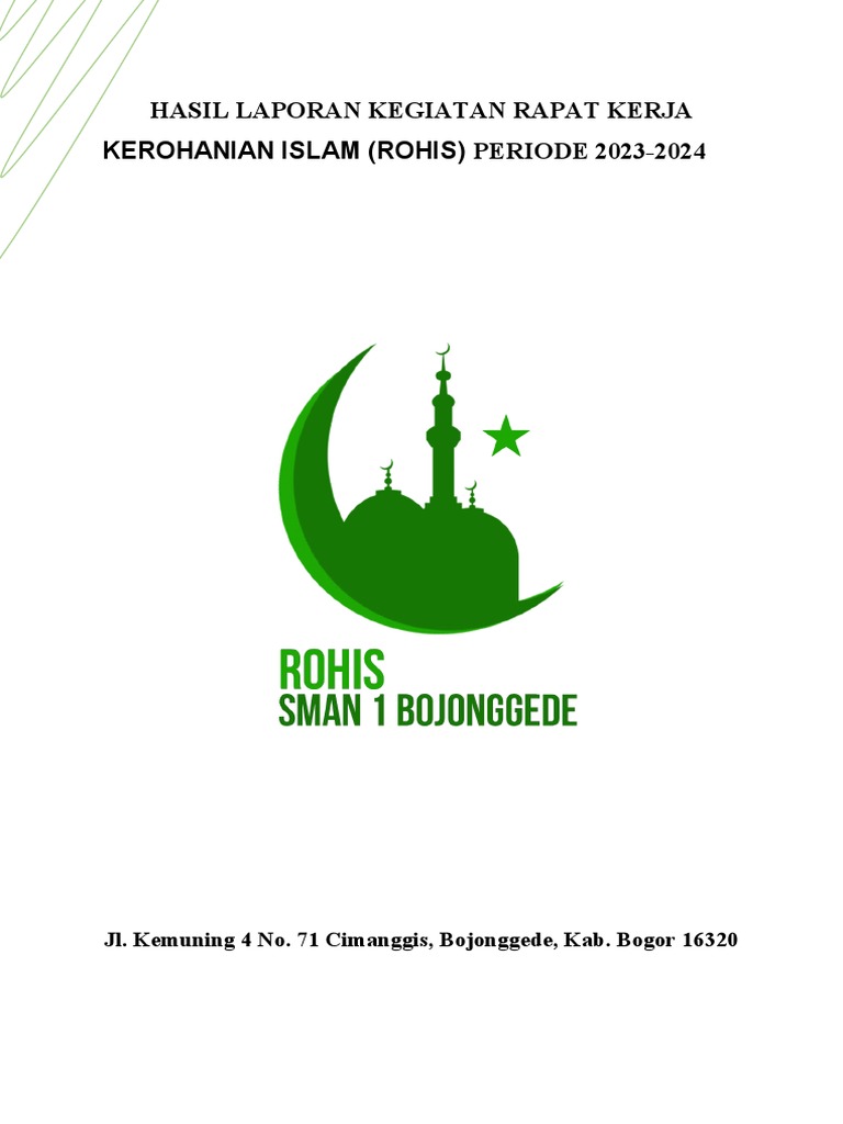 Program Kerja Rohis-1 | PDF